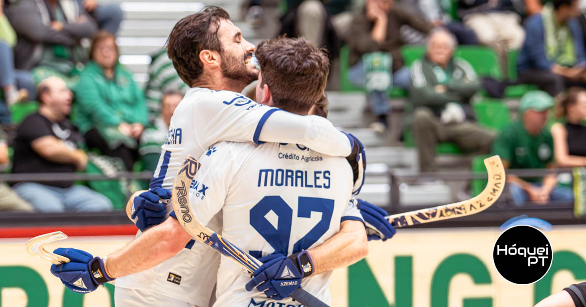 Rocha marca seis e Óquei de Barcelos sobe ao 2º lugar